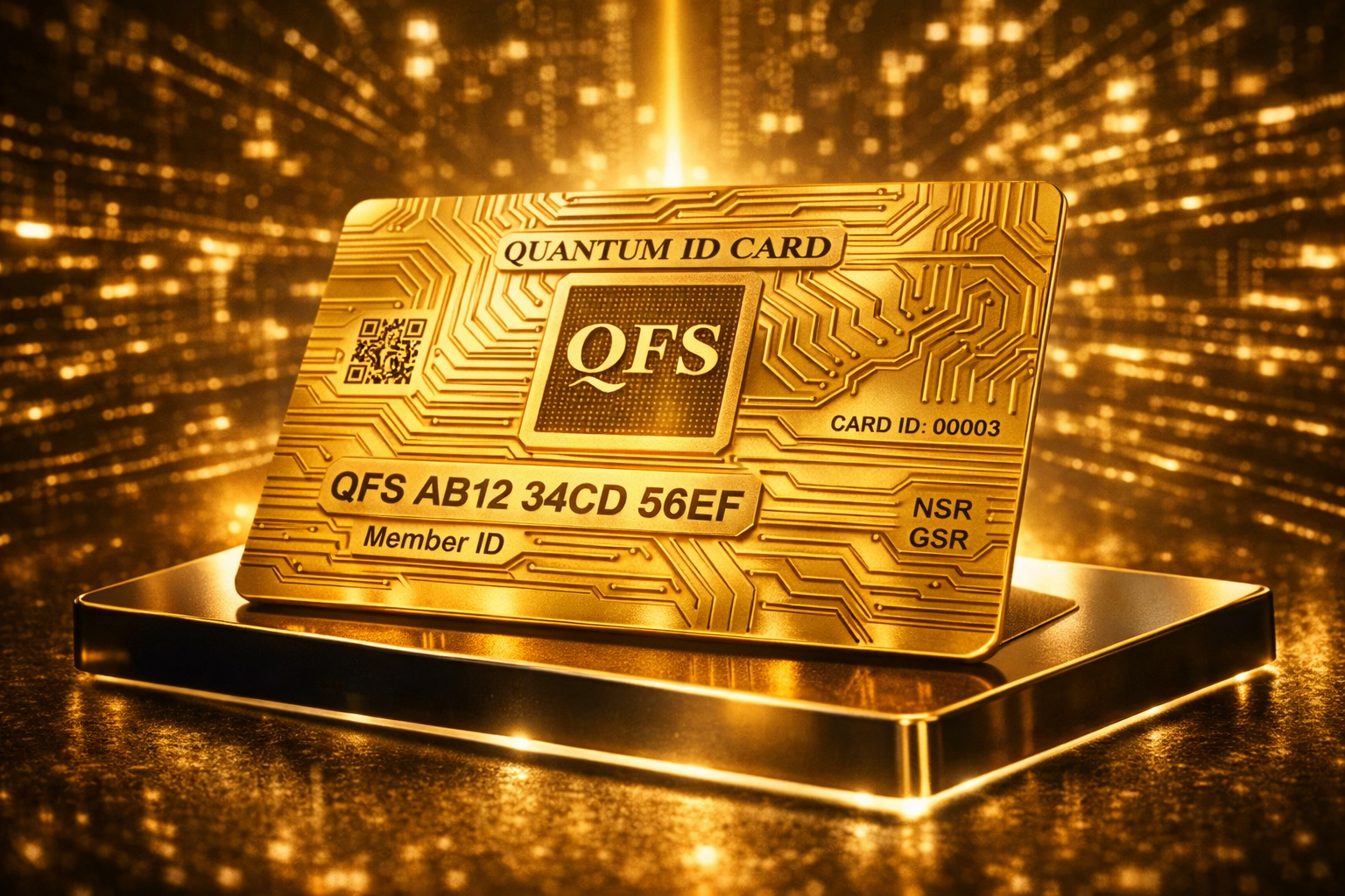 GOLDEN QUANTUM ID LIMITED CARDS – True Maga Store