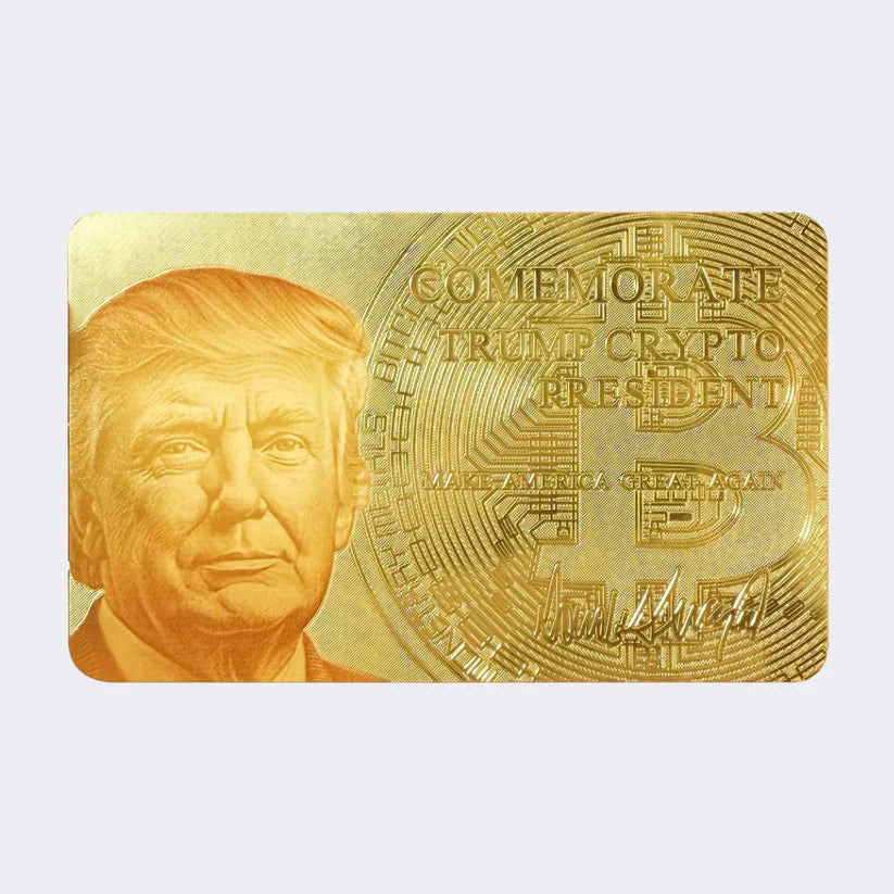 Trump President Gold Card – True Maga Store
